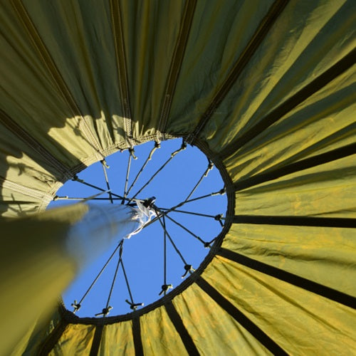 Parachute Shelters | Tents, tipis and tarps made from parachutes. – DAS ...